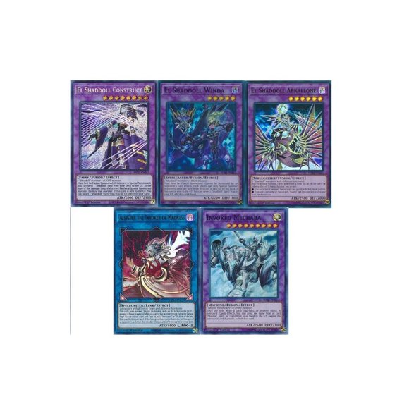 Other | Yugioh Shaddoll Budget Deck Invocation Mechaba Purgatrio Winda ...